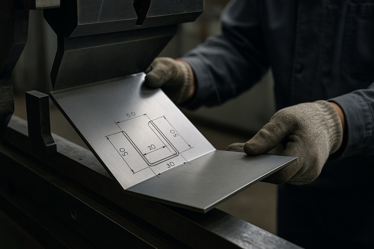 Cómo calcular correctamente el doblado de chapa metálica - Maquinaria ...